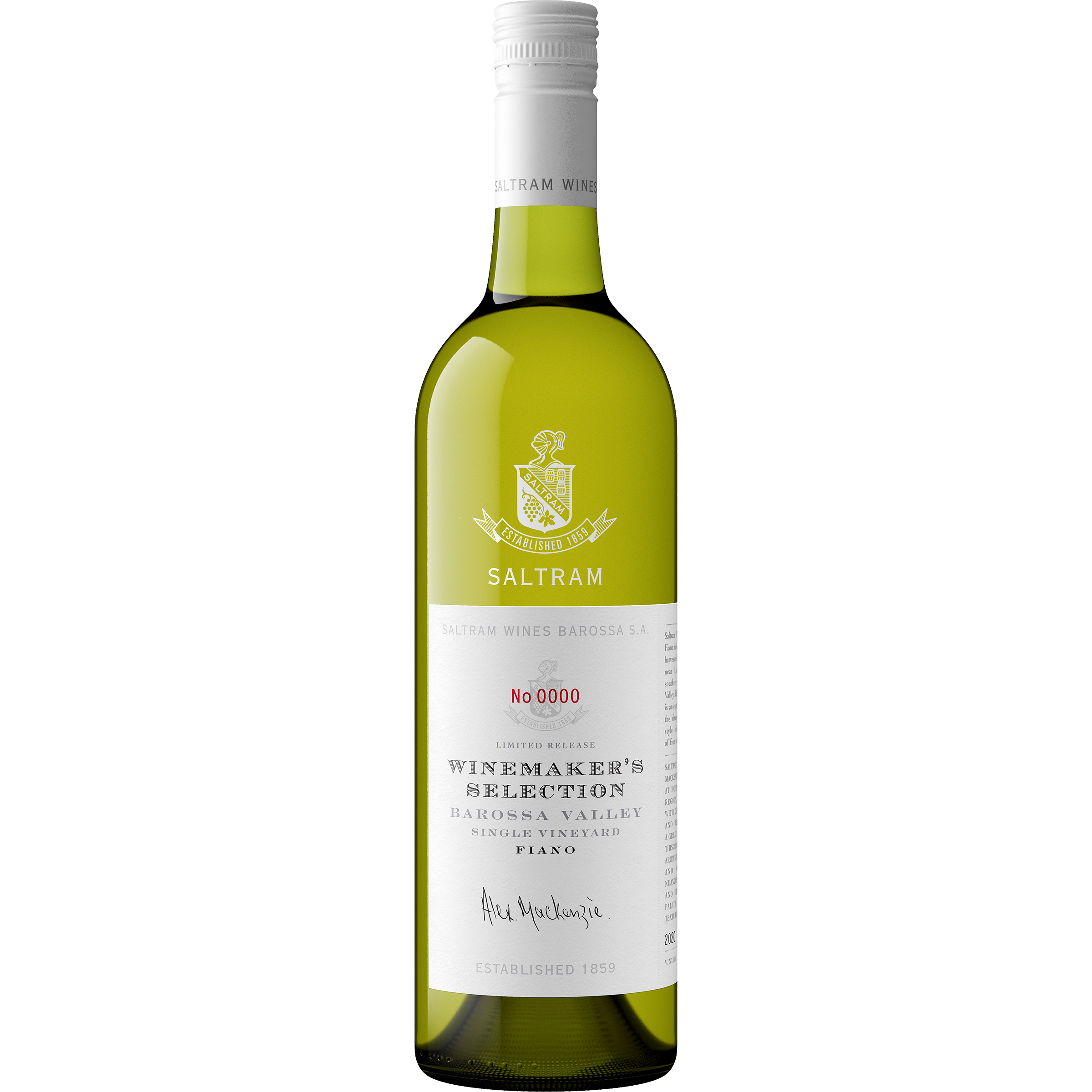 2024 Saltram Winemaker's Selection Barossa Valley Fiano – Notes Wine